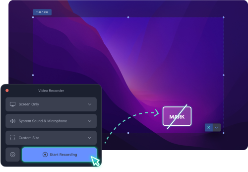 iMyMac Screen Recorder - Record screen, webcam, audio, and make a ...